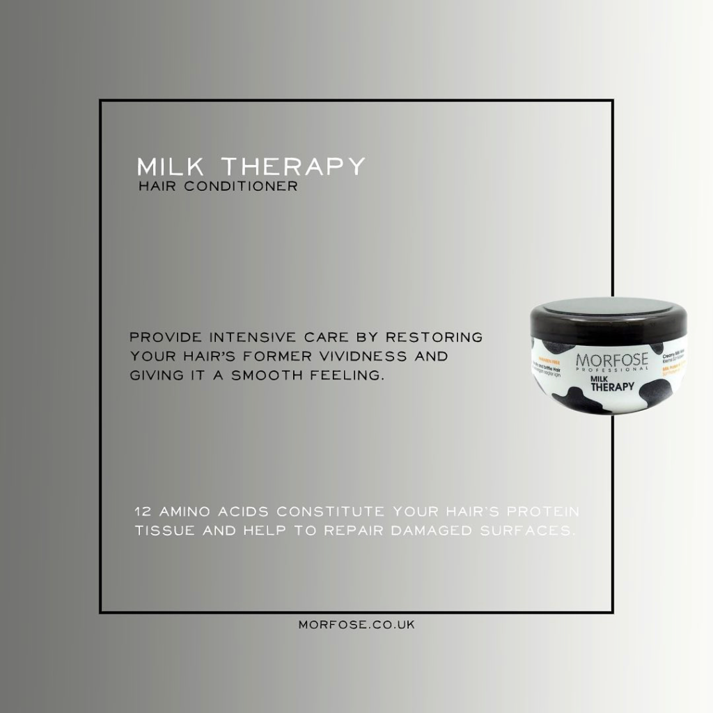 MORFOSE MILK THERAPY HAIR MASK 500 ML มิ้ลค์ เทอราปี มาส์ก 500 มล. ...